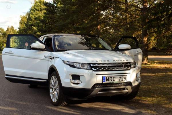 Balts Land Rover Range Rover Evoque 2012 Klaipėda, ar dzinēja tilpumu 2.18 L un nobraukumu 281 tūkst. km par 8250 €, foto 1 vietnē AUTOMOTO.COM.LV
