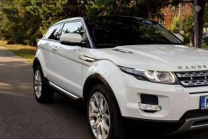 White Land Rover Range Rover Evoque 2012 in Klaipeda, with an engine capacity of 2.18 L and mileage of 281 thousand km for 8250 €, photo 4 on AUTOMOTO.COM.LV