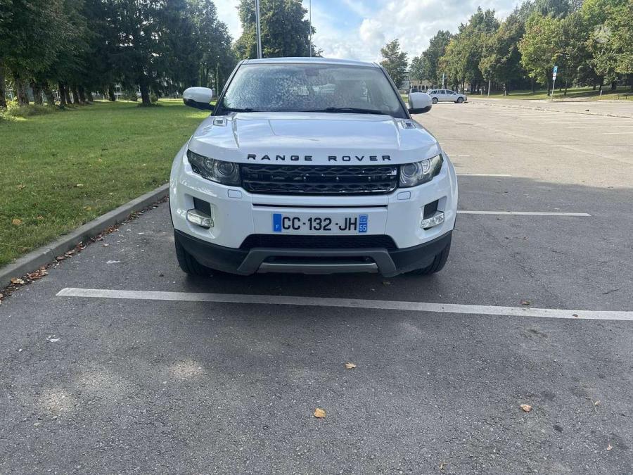 Balts Land Rover Range Rover Evoque 2012 Tauragė, ar dzinēja tilpumu 2.18 L un nobraukumu 273 tūkst. km par 7770 €, foto 4 vietnē AUTOMOTO.COM.LV