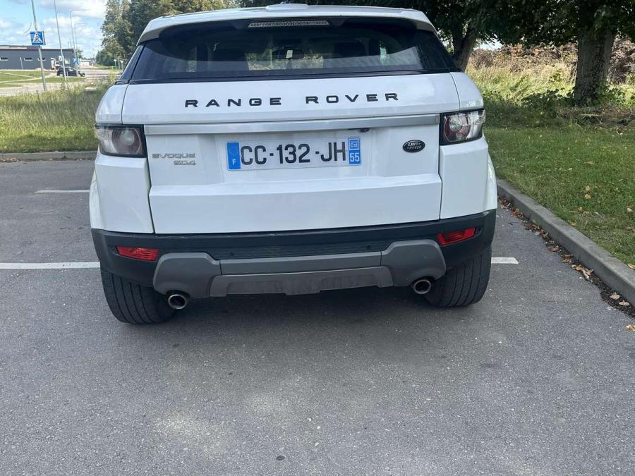 Balts Land Rover Range Rover Evoque 2012 Tauragė, ar dzinēja tilpumu 2.18 L un nobraukumu 273 tūkst. km par 7770 €, foto 6 vietnē AUTOMOTO.COM.LV