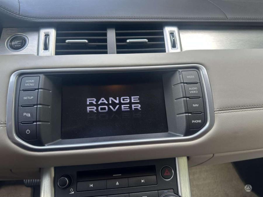 Balts Land Rover Range Rover Evoque 2012 Tauragė, ar dzinēja tilpumu 2.18 L un nobraukumu 273 tūkst. km par 7770 €, foto 10 vietnē AUTOMOTO.COM.LV