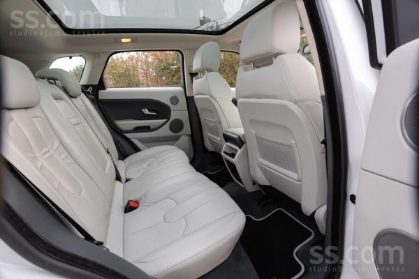 White Land Rover Range Rover Evoque 2012 in Jelgava, with an engine capacity of 2.00 L and mileage of 278 thousand km for 9000 €, photo 10 on AUTOMOTO.COM.LV
