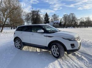 White Land Rover Range Rover Evoque 2012 in Riga, with an engine capacity of 2.20 L and mileage of 172 thousand km for 12500 €, photo 19 on AUTOMOTO.COM.LV