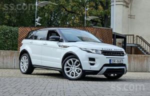 Balts Land Rover Range Rover Evoque 2012 Jelgava, ar dzinēja tilpumu 2.20 L un nobraukumu 149 tūkst. km par 10900 €, foto  vietnē AUTOMOTO.COM.LV