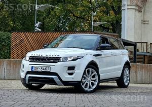 White Land Rover Range Rover Evoque 2012 in Jelgava, with an engine capacity of 2.20 L and mileage of 149 thousand km for 10900 €, photo 4 on AUTOMOTO.COM.LV