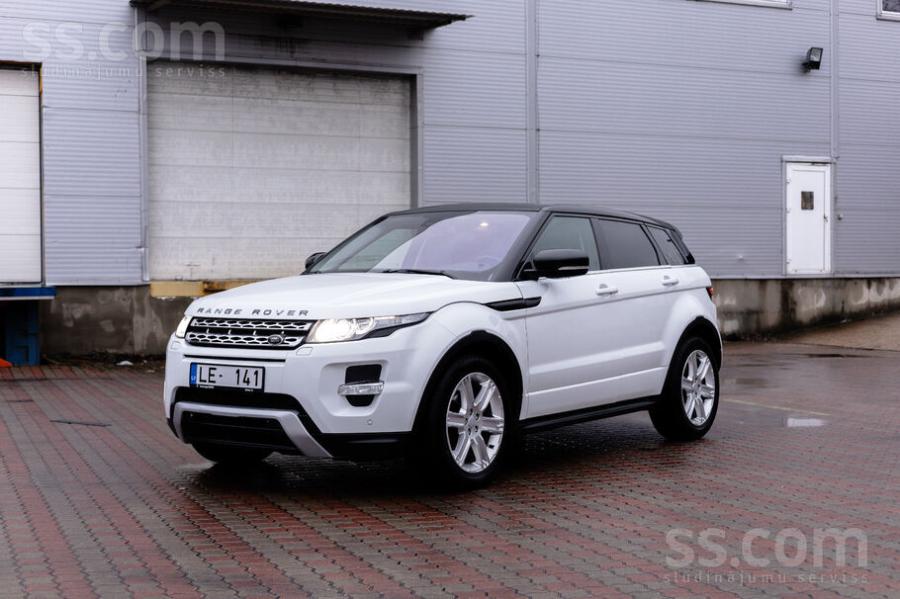 White Land Rover Range Rover Evoque 2013 in Riga, with an engine capacity of 2.20 L and mileage of 147 thousand km for 12100 €, photo 1 on AUTOMOTO.COM.LV