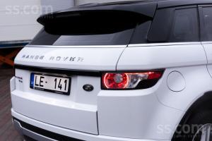 White Land Rover Range Rover Evoque 2013 in Riga, with an engine capacity of 2.20 L and mileage of 147 thousand km for 12100 €, photo 8 on AUTOMOTO.COM.LV