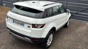 White Land Rover Range Rover Evoque 2013 in Jonava, with an engine capacity of 2.18 L and mileage of 270 thousand km for 5350 €, photo 13 on AUTOMOTO.COM.LV