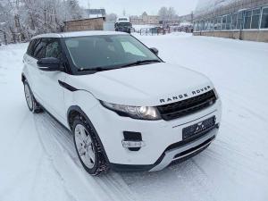White Land Rover Range Rover Evoque 2013 in Alytus, with an engine capacity of 2.18 L and mileage of 264 thousand km for 9200 €, photo 4 on AUTOMOTO.COM.LV