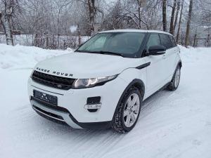 White Land Rover Range Rover Evoque 2013 in Alytus, with an engine capacity of 2.18 L and mileage of 264 thousand km for 9200 €, photo 6 on AUTOMOTO.COM.LV