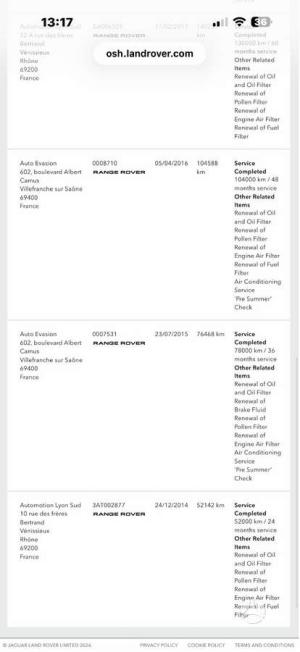 White Land Rover Range Rover Evoque 2013 in Kaunas, with an engine capacity of 2.18 L and mileage of 380 thousand km for 6850 €, photo 22 on AUTOMOTO.COM.LV