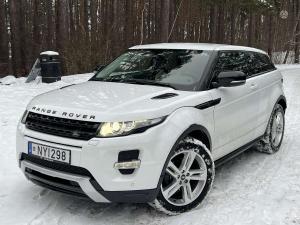 Balts Land Rover Range Rover Evoque 2013 Viļņa, ar dzinēja tilpumu 2.18 L un nobraukumu 170 tūkst. km par 8400 €, foto  vietnē AUTOMOTO.COM.LV