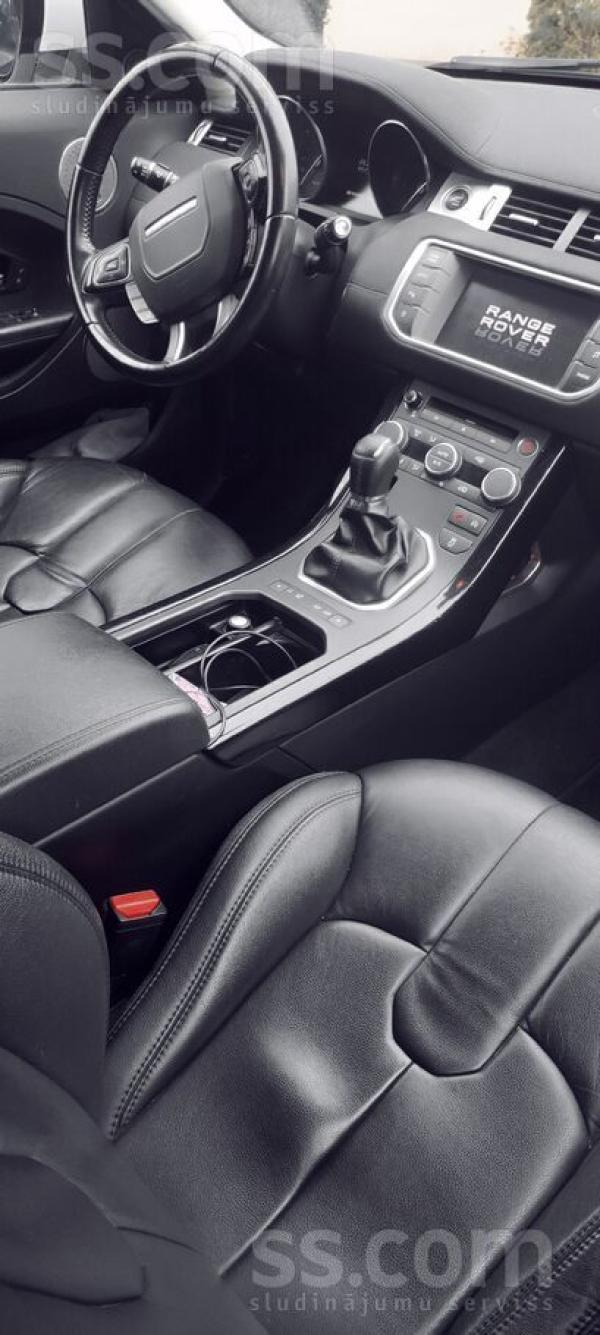Balts Land Rover Range Rover Evoque 2013 Dobele, ar dzinēja tilpumu 2.20 L un nobraukumu 239 tūkst. km par 15500 €, foto 5 vietnē AUTOMOTO.COM.LV