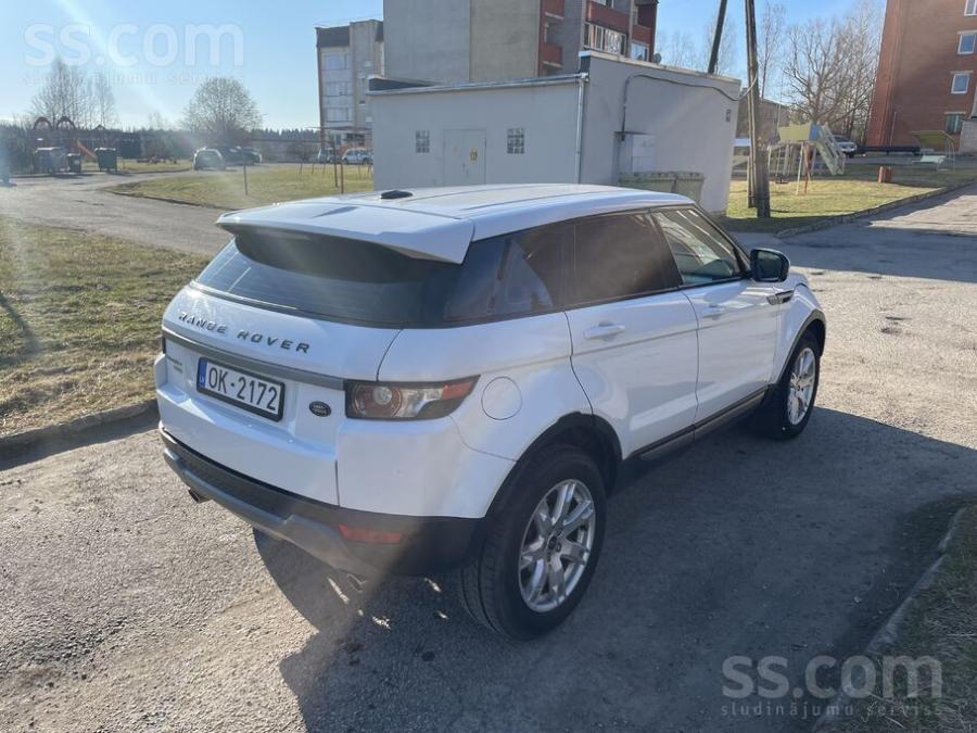 Balts Land Rover Range Rover Evoque 2013 Rēzekne, ar dzinēja tilpumu 2.20 L un nobraukumu 245 tūkst. km par 10250 €, foto 22 vietnē AUTOMOTO.COM.LV