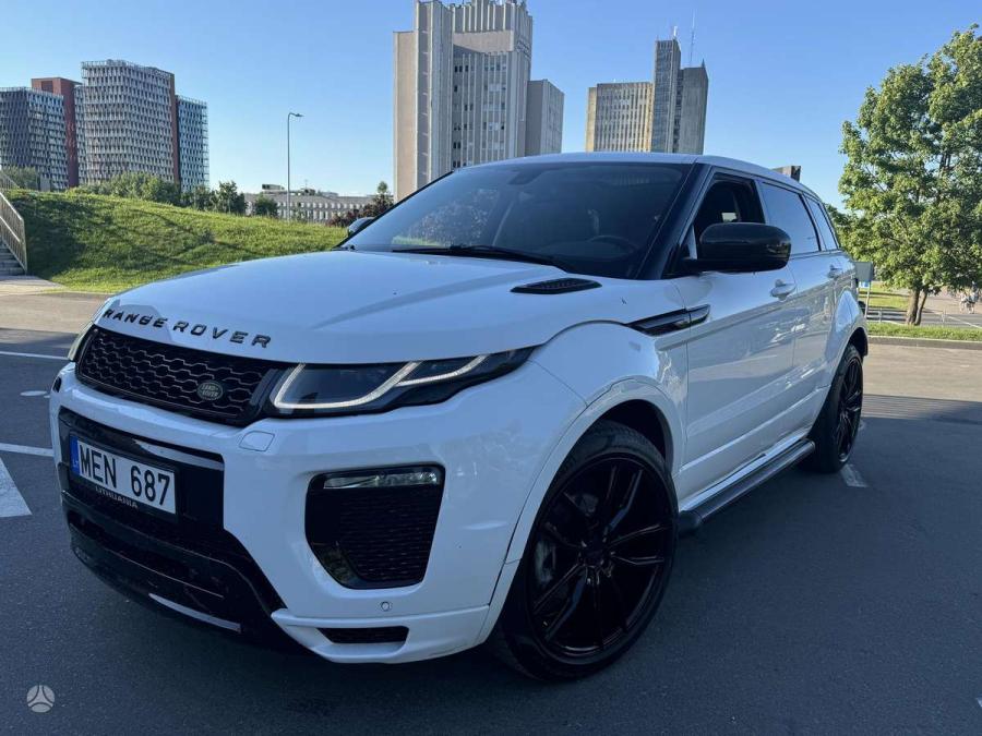 Balts Land Rover Range Rover Evoque 2013 Viļņa, ar dzinēja tilpumu 2.18 L un nobraukumu 192 tūkst. km par 7200 €, foto 1 vietnē AUTOMOTO.COM.LV