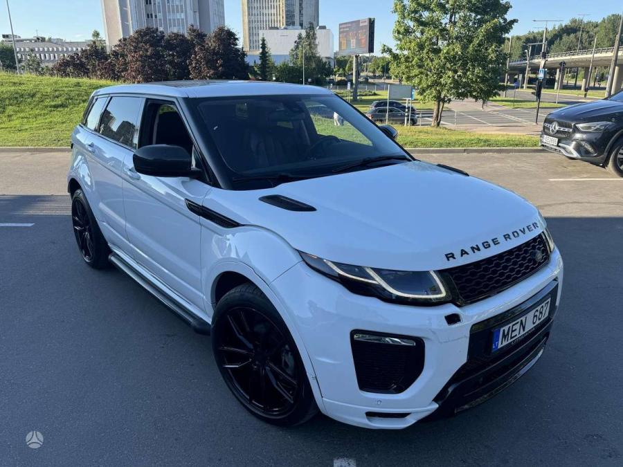 Balts Land Rover Range Rover Evoque 2013 Viļņa, ar dzinēja tilpumu 2.18 L un nobraukumu 192 tūkst. km par 7200 €, foto 5 vietnē AUTOMOTO.COM.LV