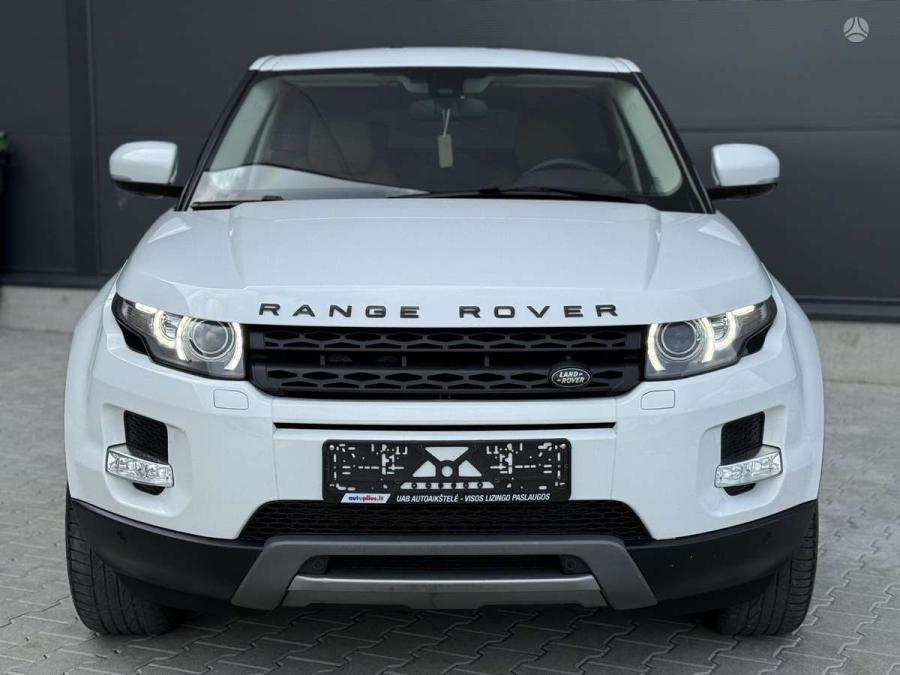 White Land Rover Range Rover Evoque 2013 in Siauliai, with an engine capacity of 2.18 L and mileage of 209 thousand km for 12950 €, photo 12 on AUTOMOTO.COM.LV