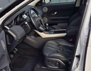 White Land Rover Range Rover Evoque 2013 in Siauliai, with an engine capacity of 2.20 L and mileage of 325 thousand km for 6999 €, photo 15 on AUTOMOTO.COM.LV