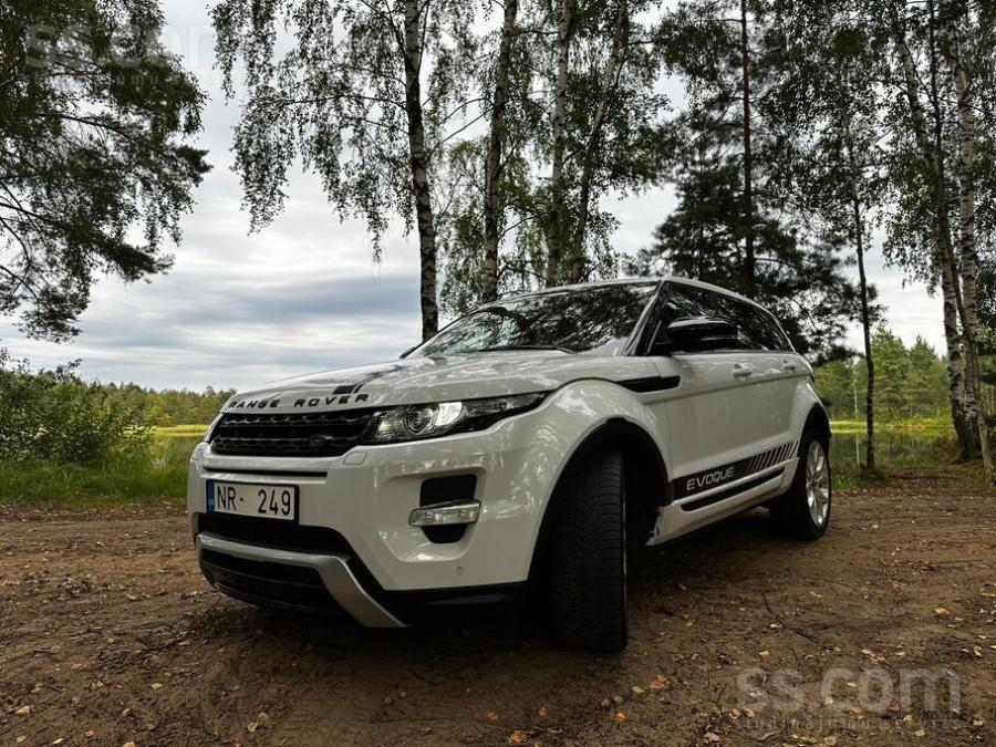 Balts Land Rover Range Rover Evoque 2013 Rīga, ar dzinēja tilpumu 2.20 L un nobraukumu 255 tūkst. km par 8900 €, foto 1 vietnē AUTOMOTO.COM.LV