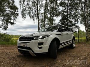 White Land Rover Range Rover Evoque 2013 in Riga, with an engine capacity of 2.20 L and mileage of 255 thousand km for 8900 €, photo  on AUTOMOTO.COM.LV