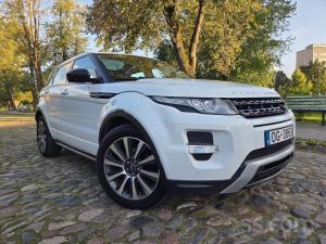 White Land Rover Range Rover Evoque 2014 in Jelgava, with an engine capacity of 2.20 L and mileage of 0 thousand km for 12900 €, photo 3 on AUTOMOTO.COM.LV