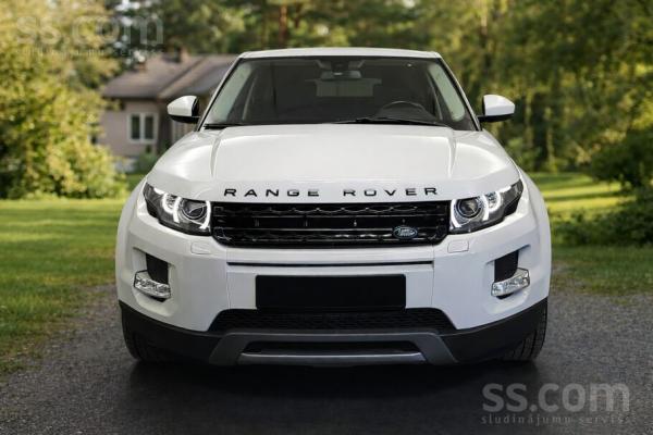 White Land Rover Range Rover Evoque 2014 in Riga, with an engine capacity of 2.20 L and mileage of 0 thousand km for 9400 €, photo 1 on AUTOMOTO.COM.LV
