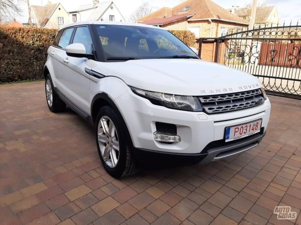 White Land Rover Range Rover Evoque 2014 in Kaunas, with an engine capacity of 2.20 L and mileage of 279 thousand km for 8600 €, photo 2 on AUTOMOTO.COM.LV