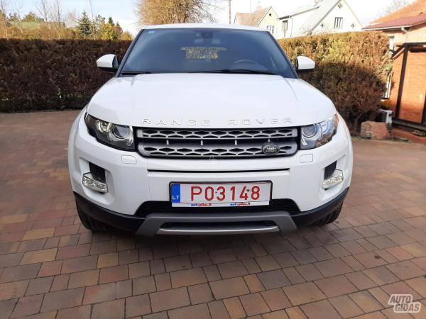 White Land Rover Range Rover Evoque 2014 in Kaunas, with an engine capacity of 2.20 L and mileage of 279 thousand km for 8600 €, photo 3 on AUTOMOTO.COM.LV