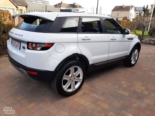 White Land Rover Range Rover Evoque 2014 in Kaunas, with an engine capacity of 2.20 L and mileage of 279 thousand km for 8600 €, photo 5 on AUTOMOTO.COM.LV