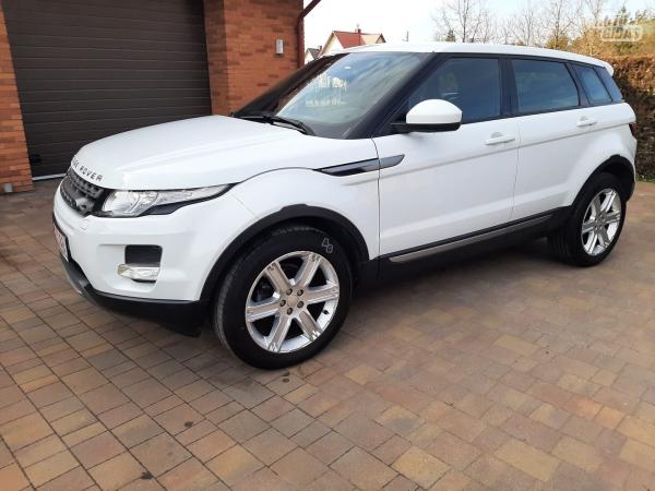White Land Rover Range Rover Evoque 2014 in Kaunas, with an engine capacity of 2.20 L and mileage of 279 thousand km for 8600 €, photo 7 on AUTOMOTO.COM.LV