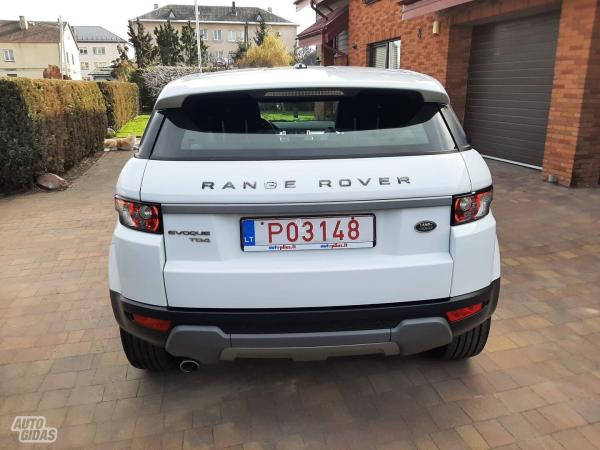 White Land Rover Range Rover Evoque 2014 in Kaunas, with an engine capacity of 2.20 L and mileage of 279 thousand km for 8600 €, photo 9 on AUTOMOTO.COM.LV