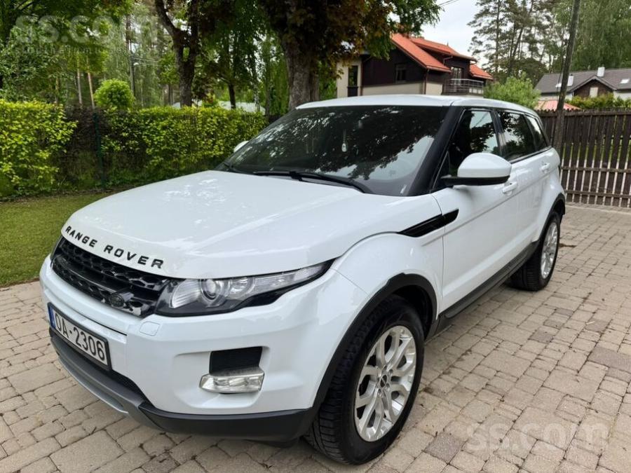 Balts Land Rover Range Rover Evoque 2014 Jūrmala, ar dzinēja tilpumu 2.20 L un nobraukumu 180 tūkst. km par 11200 €, foto 1 vietnē AUTOMOTO.COM.LV