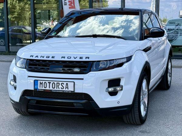 White Land Rover Range Rover Evoque 2014 in Kaunas, with an engine capacity of 2.18 L and mileage of 145 thousand km for 14190 €, photo 2 on AUTOMOTO.COM.LV