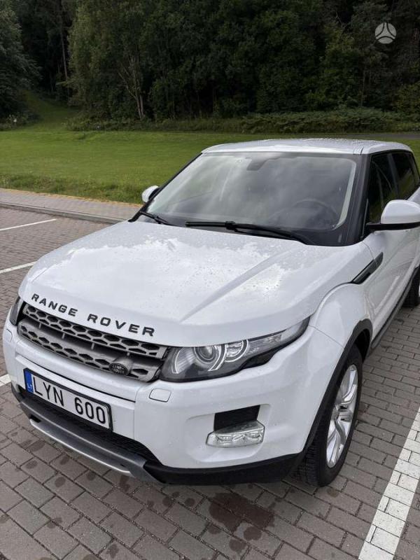 Balts Land Rover Range Rover Evoque 2014 Viļņa, ar dzinēja tilpumu 2.18 L un nobraukumu 294 tūkst. km par 10300 €, foto 10 vietnē AUTOMOTO.COM.LV