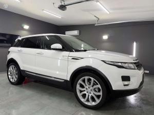 White Land Rover Range Rover Evoque 2014 in Utena, with an engine capacity of 2.18 L and mileage of 203 thousand km for 11950 €, photo 4 on AUTOMOTO.COM.LV