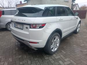 White Land Rover Range Rover Evoque 2015 in Kaunas, with an engine capacity of 2.20 L and mileage of 236 thousand km for 8500 €, photo 3 on AUTOMOTO.COM.LV