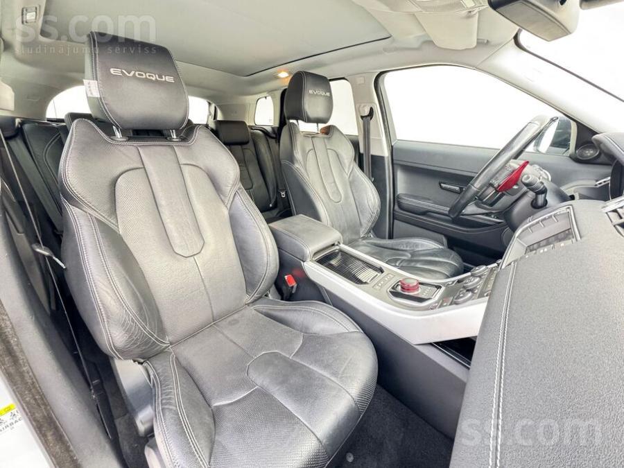 Balts Land Rover Range Rover Evoque 2015 Rīga, ar dzinēja tilpumu 2.20 L un nobraukumu 203 tūkst. km par 14450 €, foto 12 vietnē AUTOMOTO.COM.LV