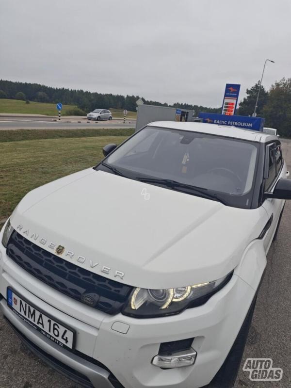 White Land Rover Range Rover Evoque 2015 in Zarasai, with an engine capacity of 2.20 L and mileage of 240 thousand km for 12700 €, photo 2 on AUTOMOTO.COM.LV