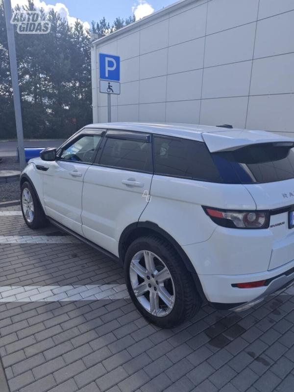 White Land Rover Range Rover Evoque 2015 in Zarasai, with an engine capacity of 2.20 L and mileage of 240 thousand km for 12700 €, photo 7 on AUTOMOTO.COM.LV