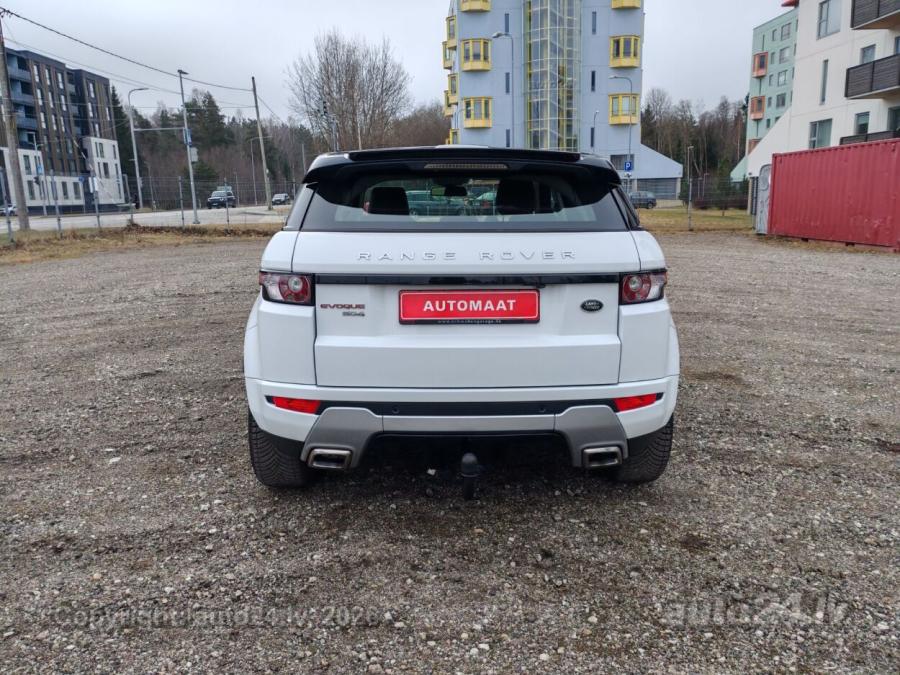 White Land Rover Range Rover Evoque 2015 in Tallinn, with an engine capacity of 2.20 L and mileage of 180 thousand km for 12999 €, photo 4 on AUTOMOTO.COM.LV