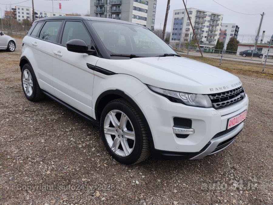 White Land Rover Range Rover Evoque 2015 in Tallinn, with an engine capacity of 2.20 L and mileage of 180 thousand km for 12999 €, photo 8 on AUTOMOTO.COM.LV