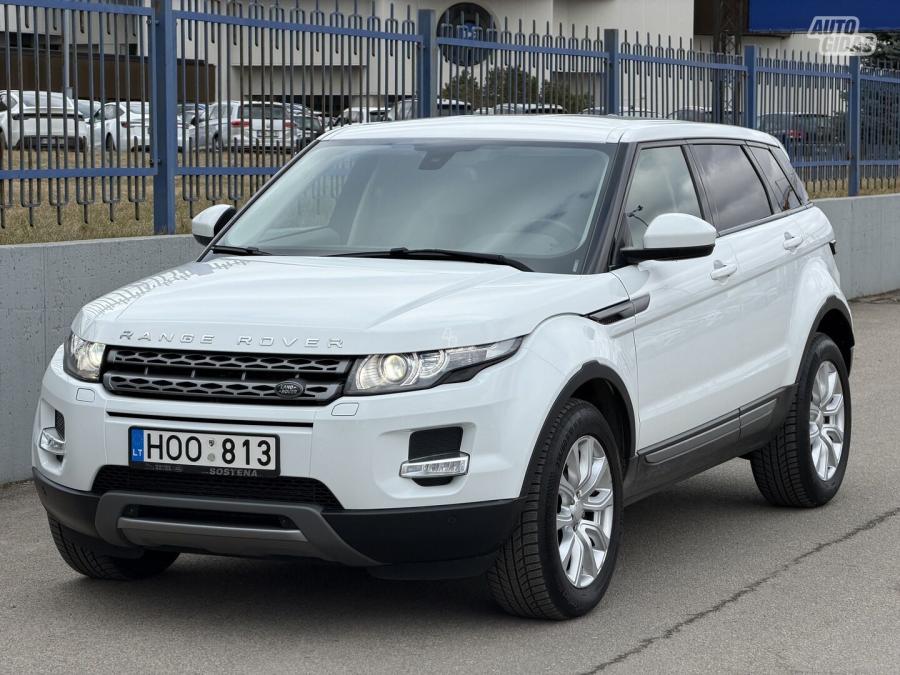 White Land Rover Range Rover Evoque 2015 in Vilnius, with an engine capacity of 2.00 L and mileage of 161 thousand km for 13000 €, photo 1 on AUTOMOTO.COM.LV
