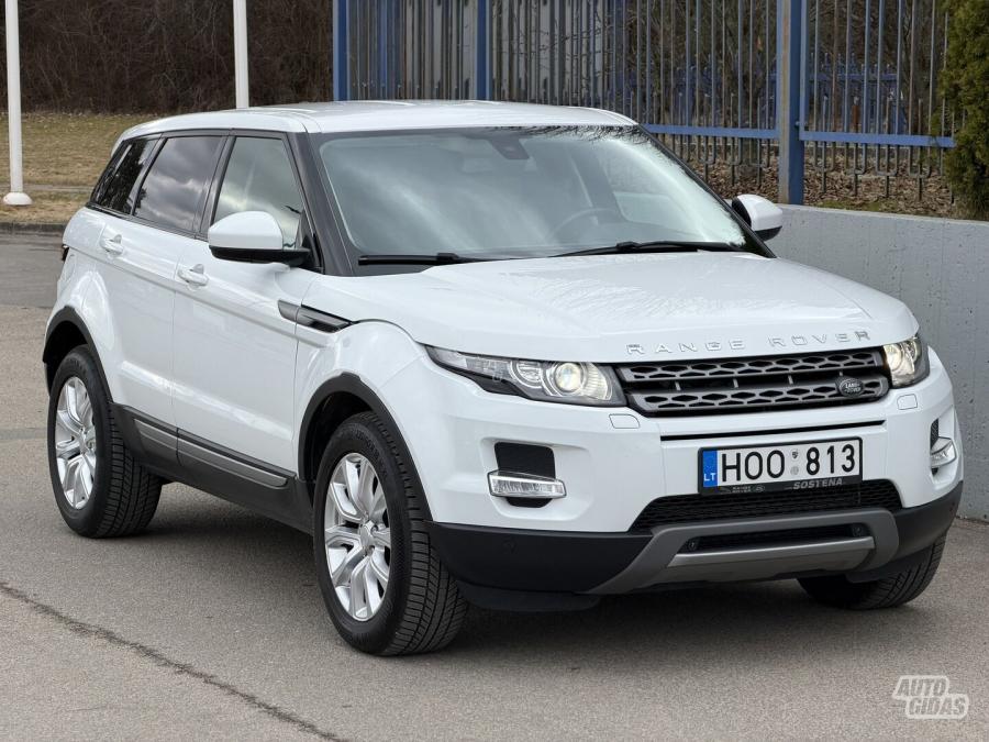 White Land Rover Range Rover Evoque 2015 in Vilnius, with an engine capacity of 2.00 L and mileage of 161 thousand km for 13000 €, photo 4 on AUTOMOTO.COM.LV