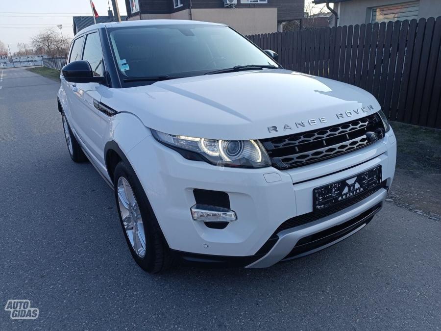 White Land Rover Range Rover Evoque 2015 in Kaunas, with an engine capacity of 2.20 L and mileage of 240 thousand km for 12000 €, photo 6 on AUTOMOTO.COM.LV