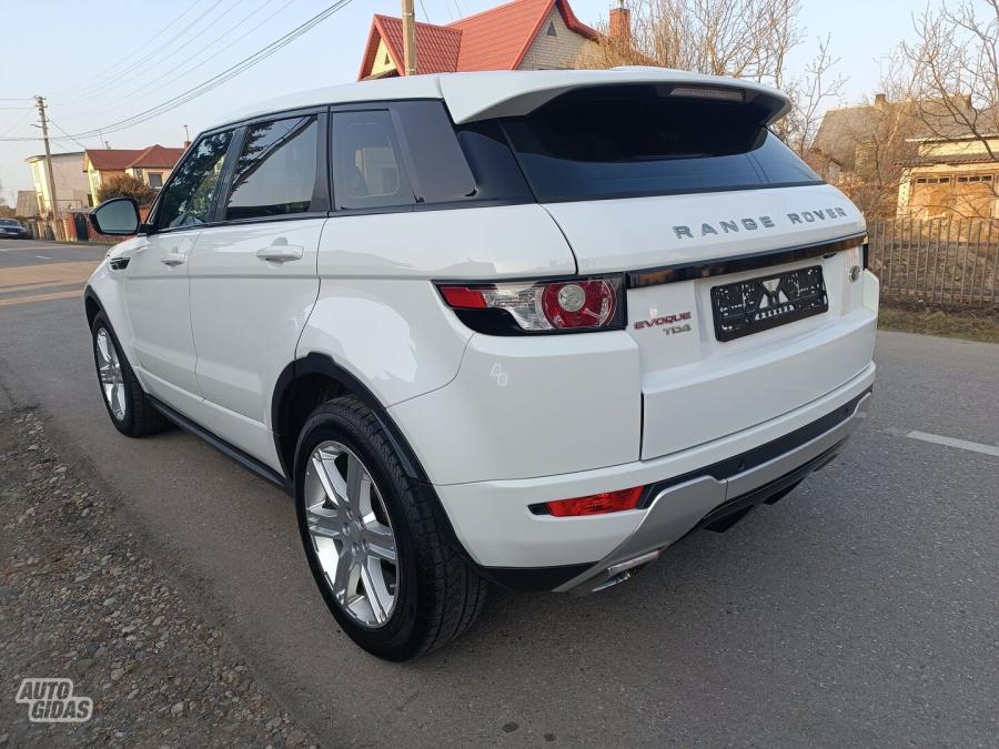 White Land Rover Range Rover Evoque 2015 in Kaunas, with an engine capacity of 2.20 L and mileage of 240 thousand km for 12000 €, photo 11 on AUTOMOTO.COM.LV