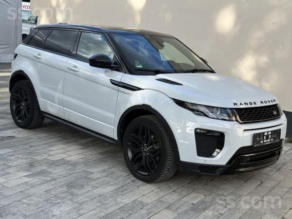 White Land Rover Range Rover Evoque 2015 in Riga, with an engine capacity of 2.00 L and mileage of 115 thousand km for 14900 €, photo 6 on AUTOMOTO.COM.LV