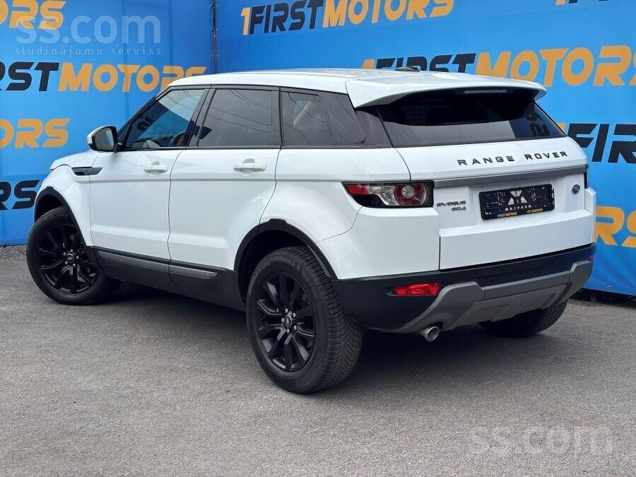 White Land Rover Range Rover Evoque 2015 in Riga, with an engine capacity of 2.20 L and mileage of 205 thousand km for 9650 €, photo 3 on AUTOMOTO.COM.LV