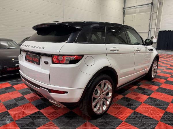 White Land Rover Range Rover Evoque 2015 in Vilnius, with an engine capacity of 2.18 L and mileage of 271 thousand km for 9999 €, photo 4 on AUTOMOTO.COM.LV