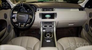 White Land Rover Range Rover Evoque 2015 in Riga, with an engine capacity of 2.20 L and mileage of 176 thousand km for 14850 €, photo 6 on AUTOMOTO.COM.LV