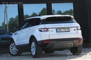 White Land Rover Range Rover Evoque 2015 in Tukums, with an engine capacity of 2.20 L and mileage of 220 thousand km for 11690 €, photo 5 on AUTOMOTO.COM.LV